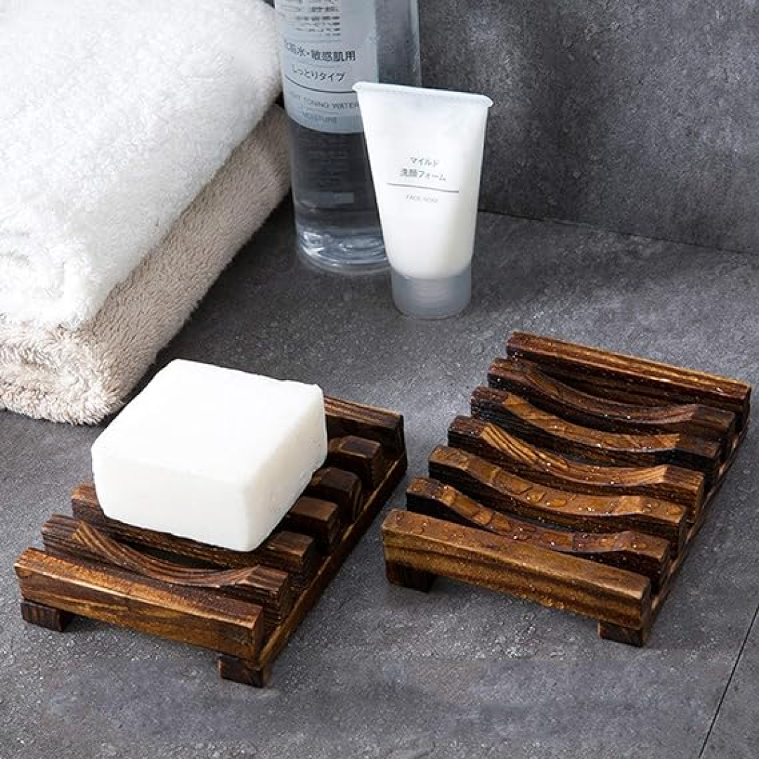 Buy Natural Wooden Soap Holder for Bar Soaps Australia – Sunrise Living ...