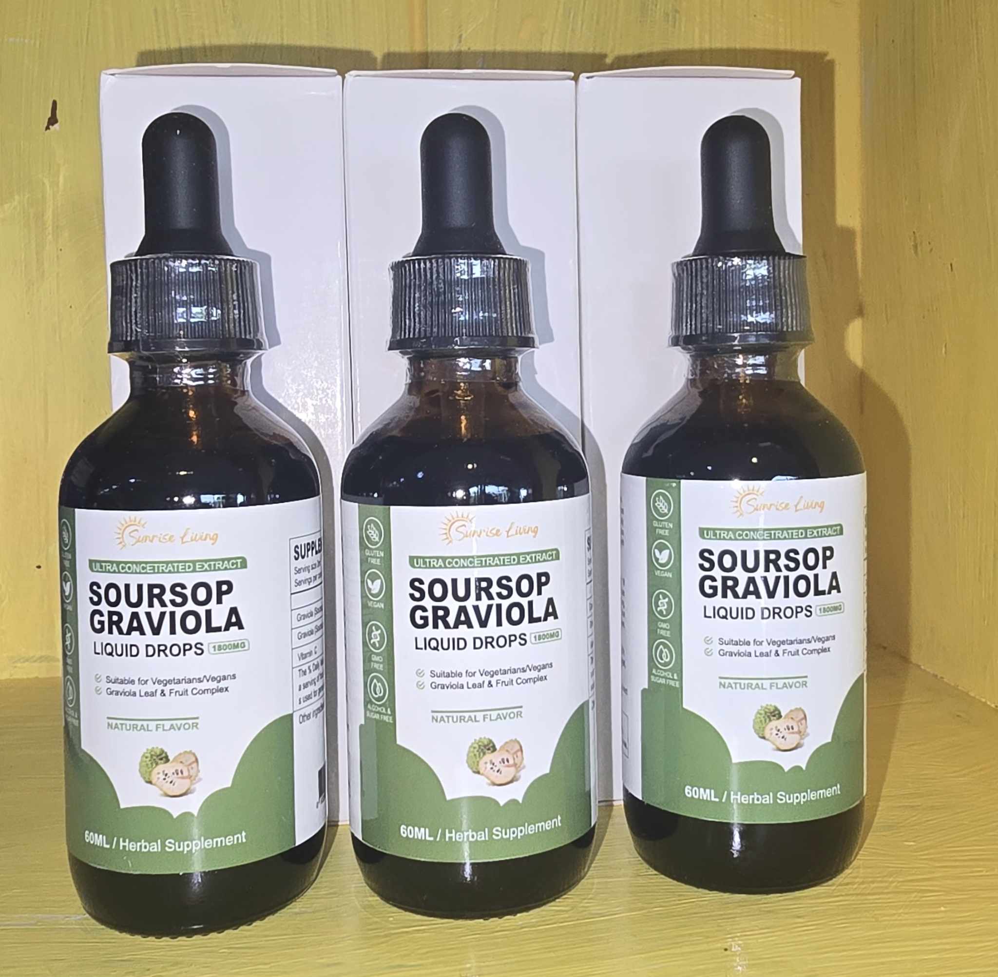 Buy Soursop Graviola Liquid Drops | Soursop Extract Australia – Sunrise ...
