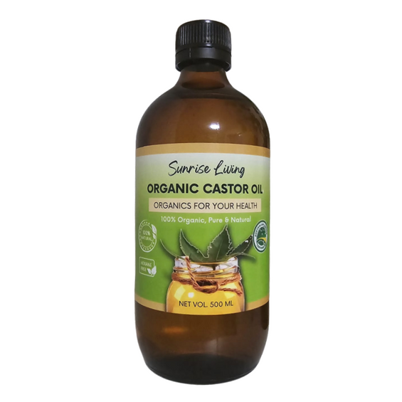 Buy Organic Castor Oil Australia | Cold-Pressed & Hexane Free – Sunrise ...